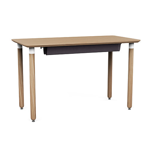 Reya™ Non-Tapered Bamboo Leg Desk (rounded safe edges) – Because We Chair